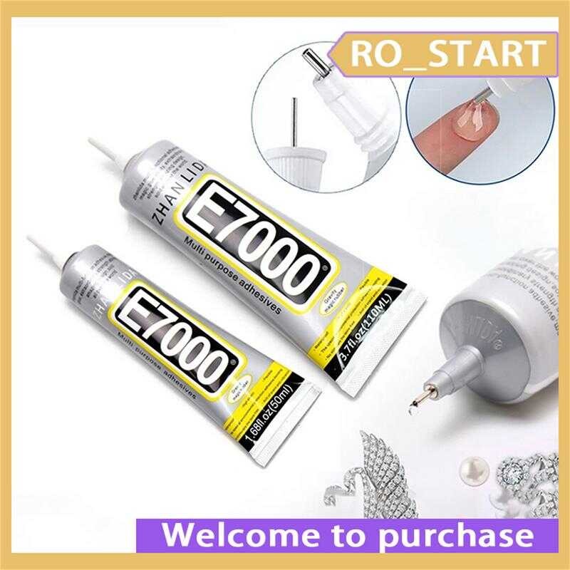 E7000 Fabric Multi Purpose Adhesive Glue 50Ml/110Ml Medium Viscosity ...