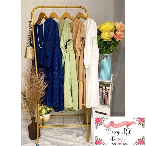 Plus Size Top and Maxi Skirt Coordinates ( Swissdot Fabric ) | Shopee ...