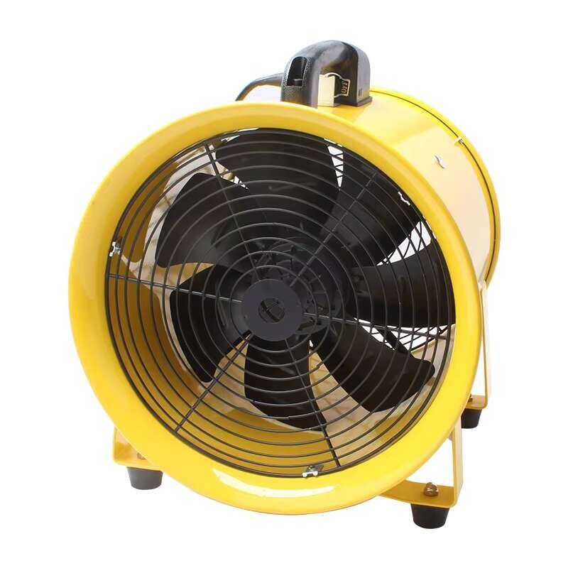 16 Inch Portable Hand Crank Axial Flow Exhaust Air Blower Warehouse Fan ...