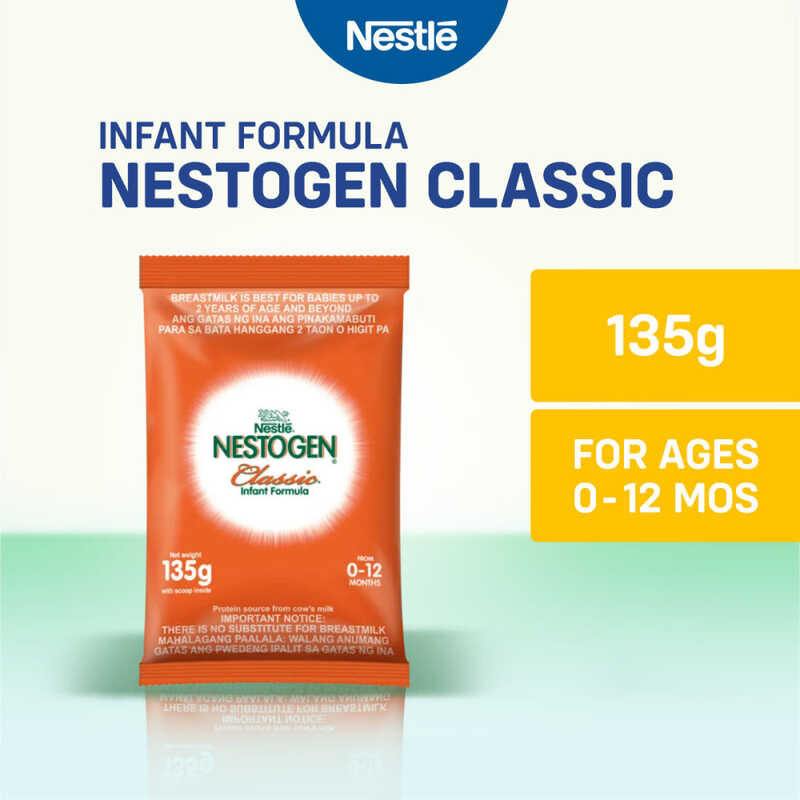 NESTOGEN Classic Infant Formula For Children 0-12 Months 135G 3 ...