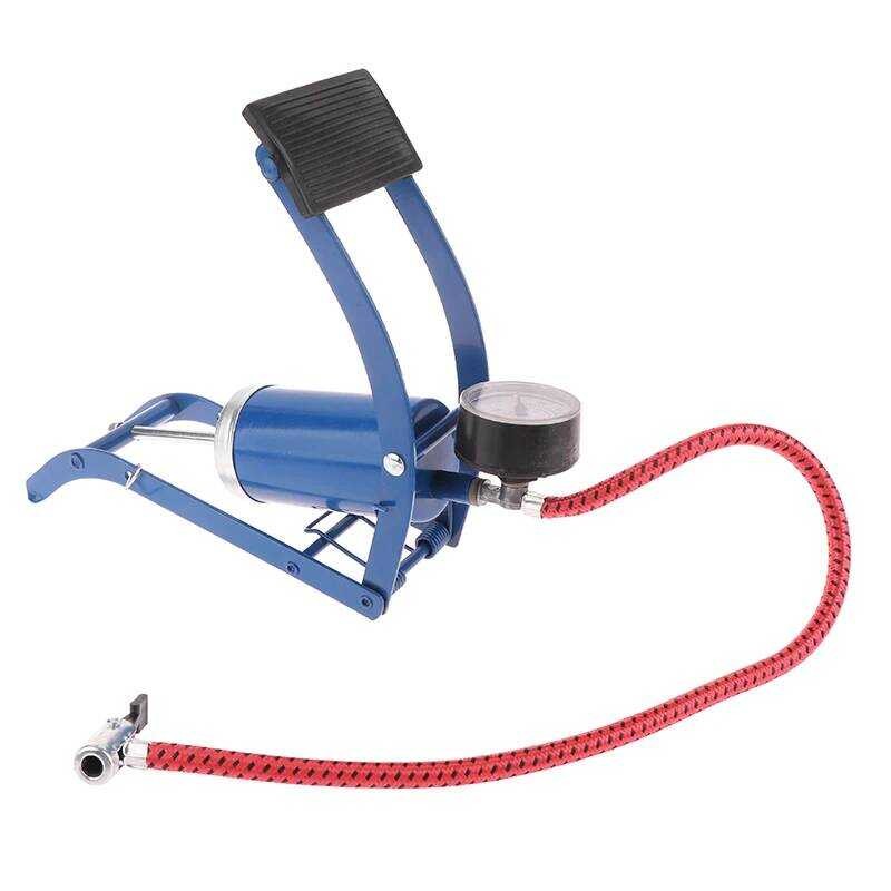 1PC 100% brand new with high quality Foot-operated Road Mountain Bike Air Pump Vae For ...
