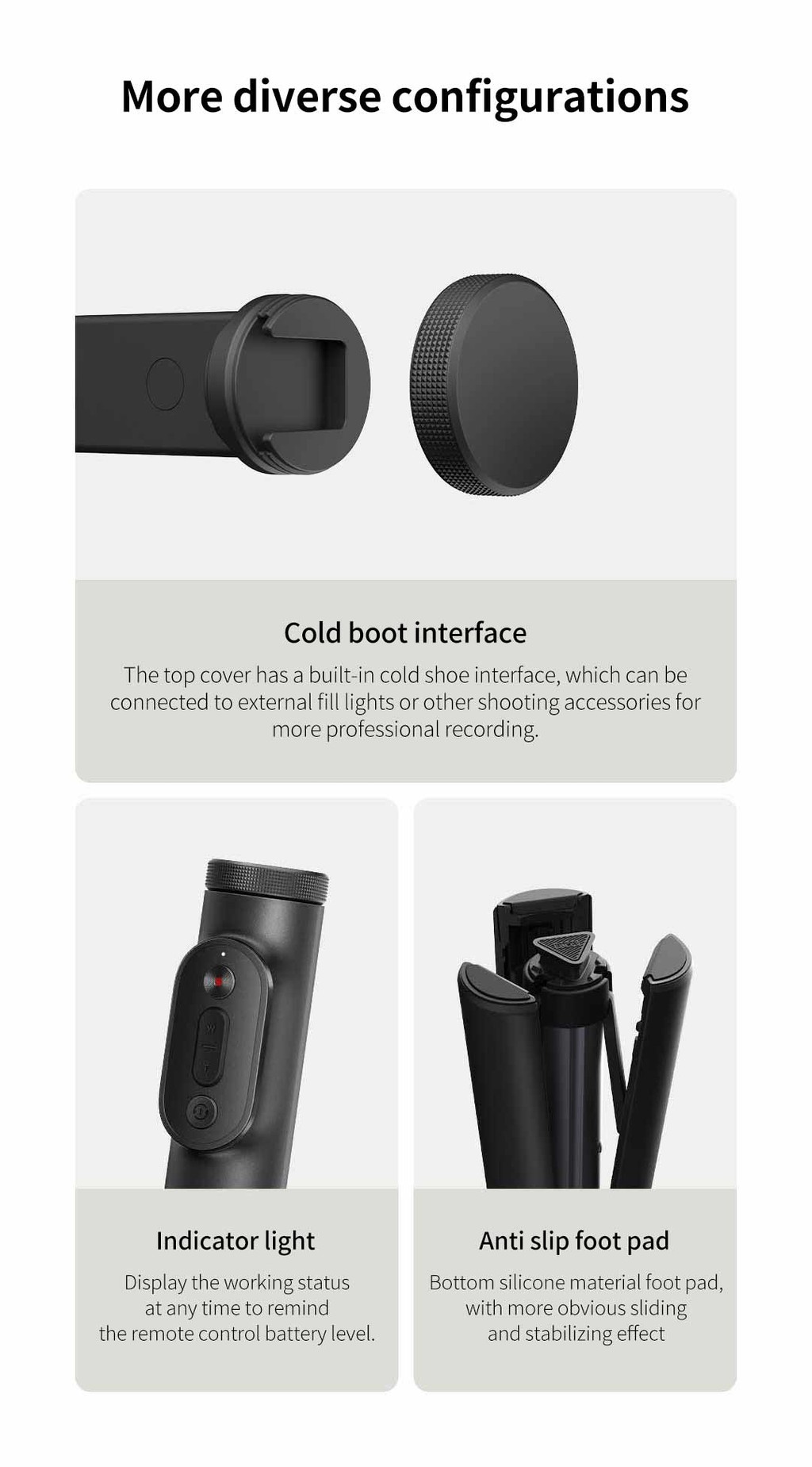 Xiaomi Zoom Stand Selfie Stick 2 Bluetooth 2-in-1 360 Rotation With ...