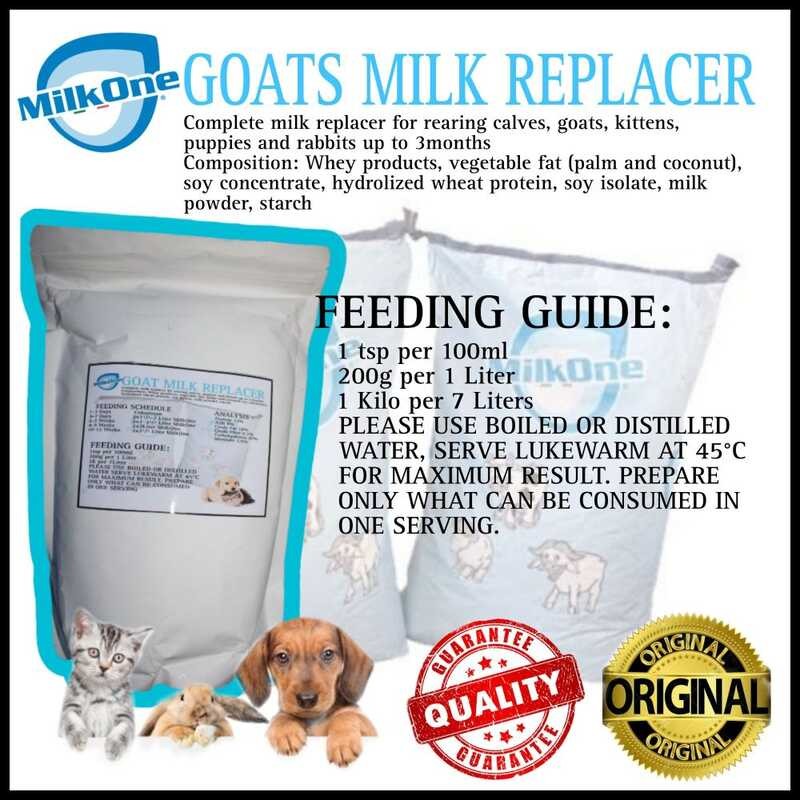 Milkone Goats Milk Replacer 1Kg | Shopee Philippines