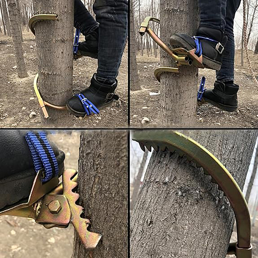 Pole Fastener Electrician Climbing Pole Tool Wooden Pole Fastener Pokok ...