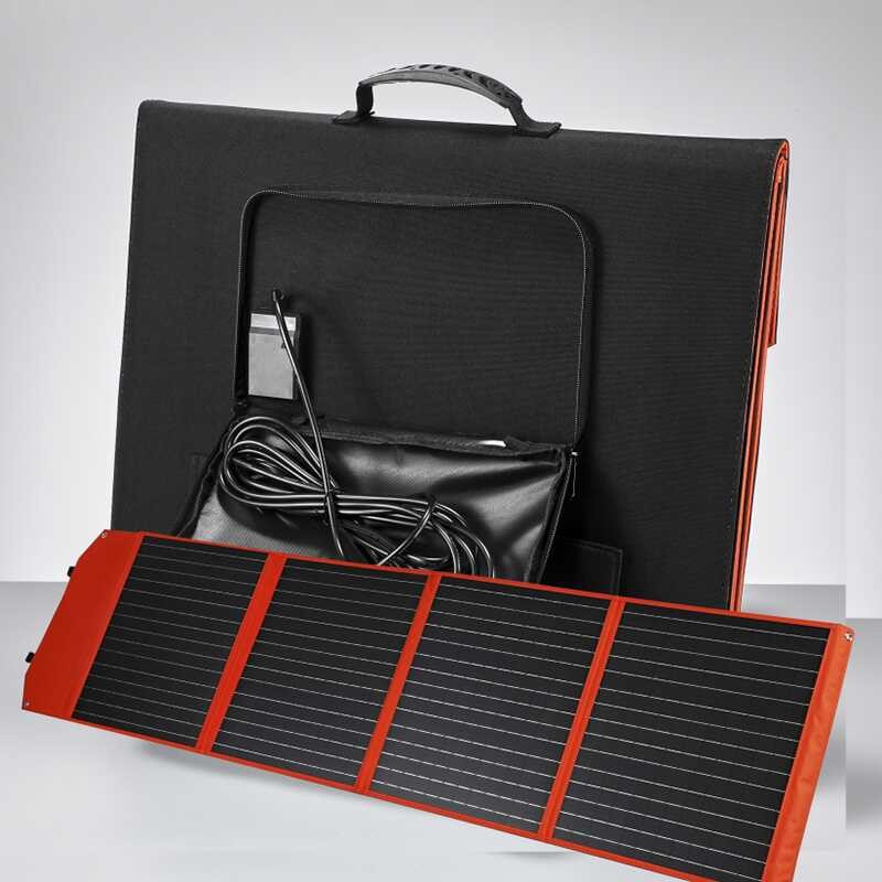 Solar Portable Folding Bag 18V 36V Photovoltaic Power Panel for Bed Car ...