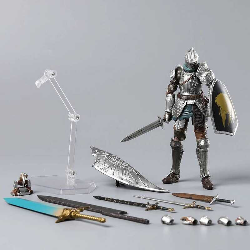 Demon’S Souls Fluted Armor Figma 590 Action PVC Figure Doll Collectible ...