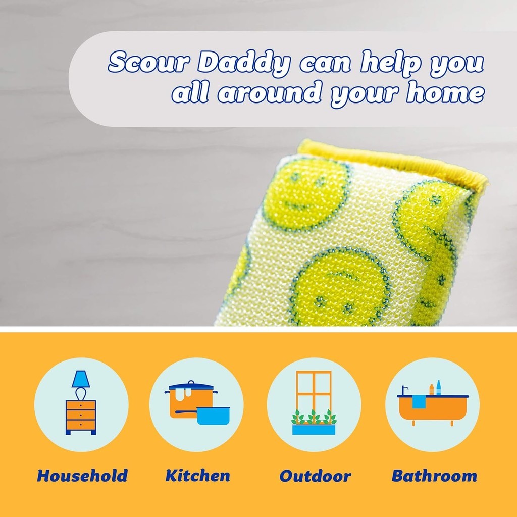 SCRUB DADDY SCOURING PAD 1.4OZ | Shopee Philippines