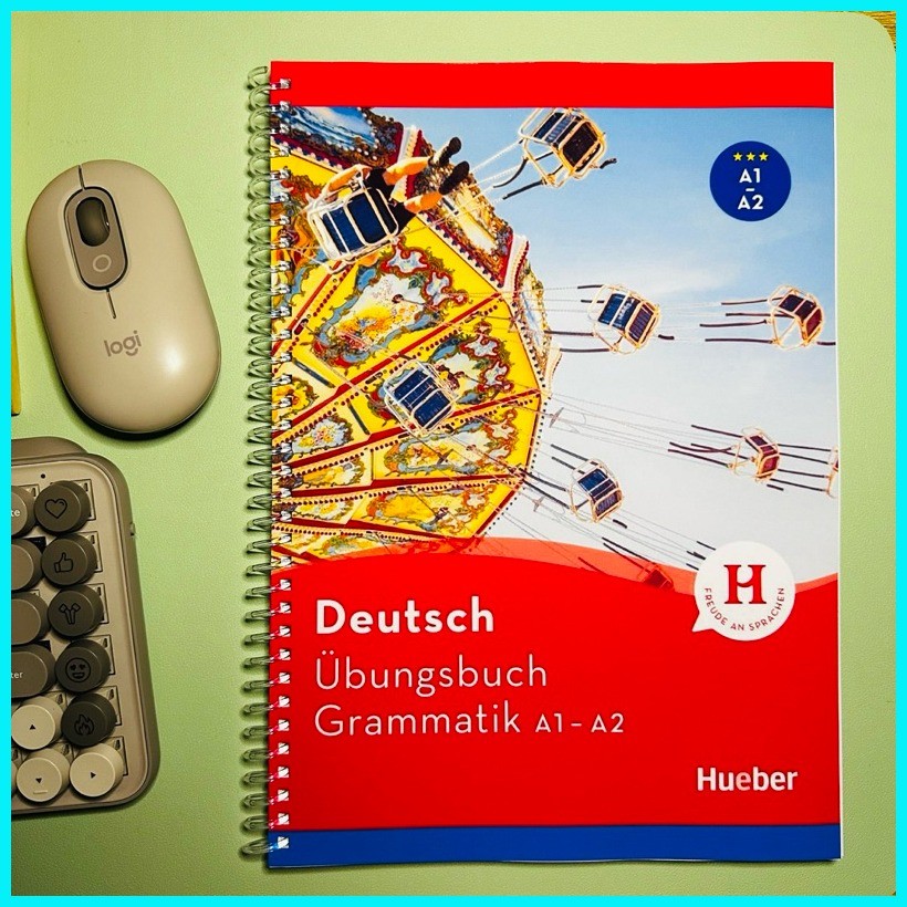Deutsch Ubungsbuch Grammatik A1-A2 - German Language Textbook - A4 Size ...