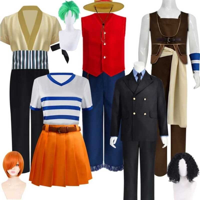 M 2023 Movie Roronoa Zoro Nami Monkey D Luffy Vin Sanji Black GOD Usopp ...