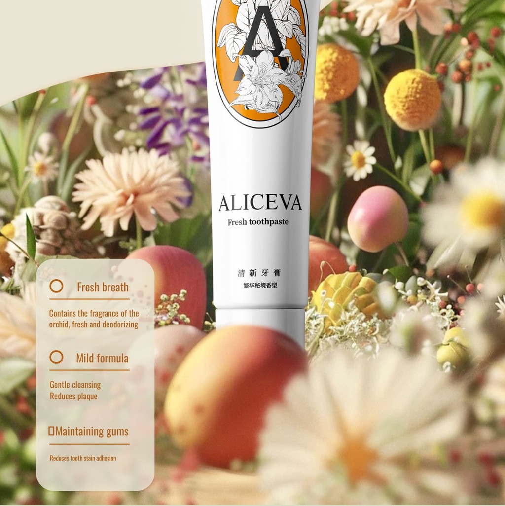 AlicEVA Fresh Breath Whitening Perfume Toothpaste/Remove tooth stains ...
