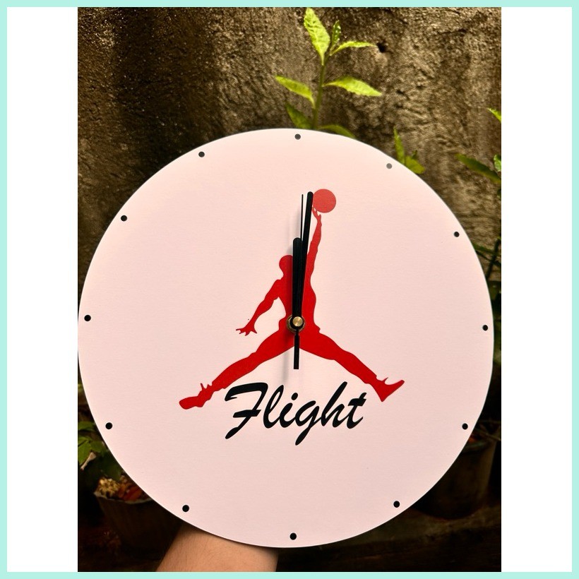 Jordan jumpan wall clock with warranty | Shopee Philippines