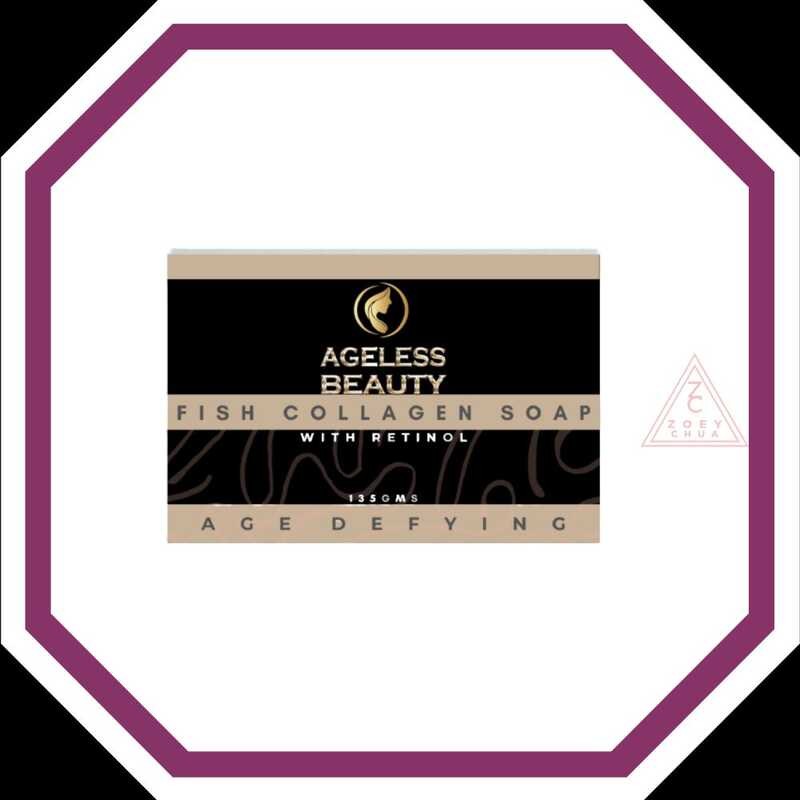 AGELESS BEAUTY Fish Collagen Soap With Retinol Age Defying Anti Aging ...