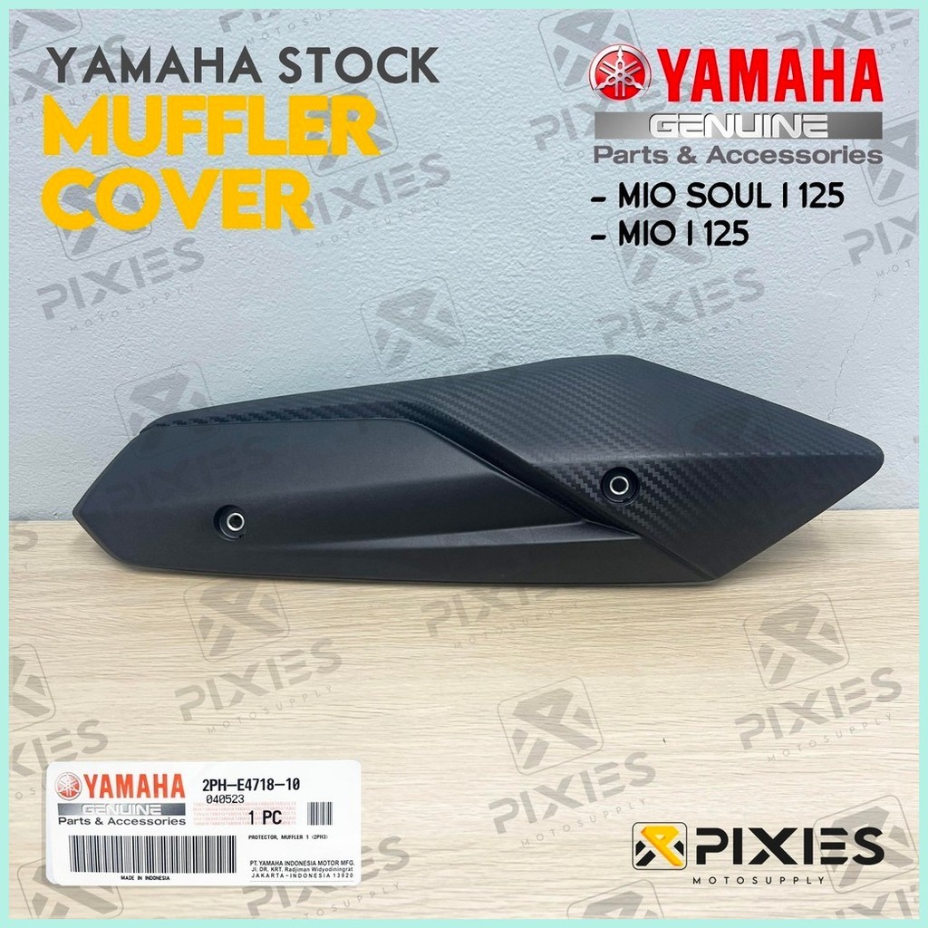 Yamaha Mio Soul I 125 / Mio I 125 Genuine Muffler Cover Pipe Protector ...