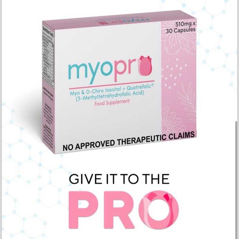 MYOPRO Myo & D Chiro Inositol + Quatrefolic 71E 53F XXC | Shopee ...