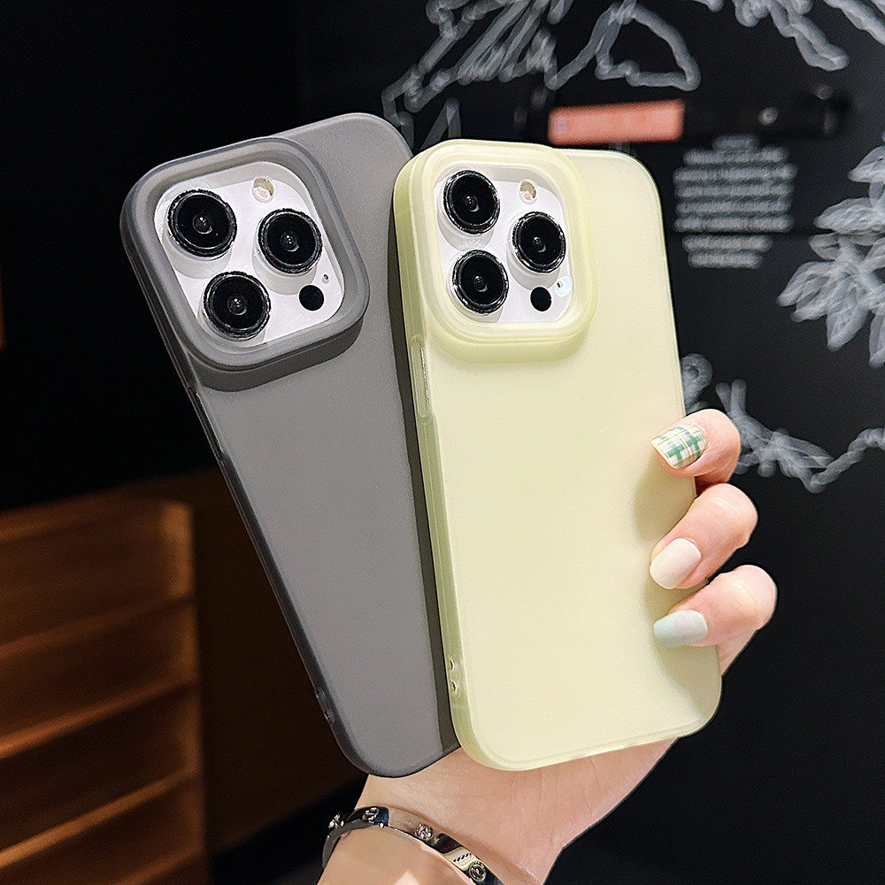 Pink Ultrathin Foggy Surface Frosting Phone Case For iPhone 15ProMax ...