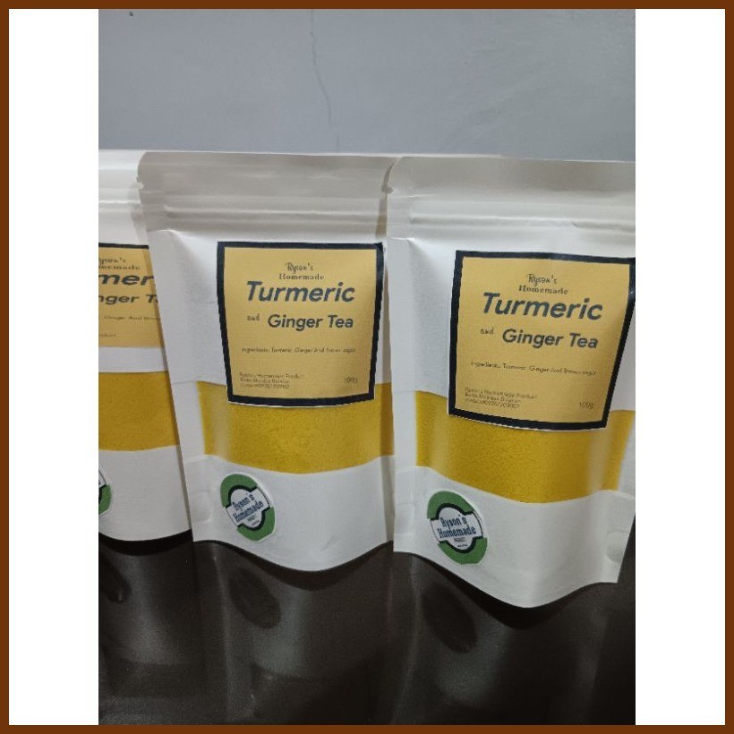 Turmeric Ginger Powder Tea(instant salabat w/luyang dilaw) | Shopee ...