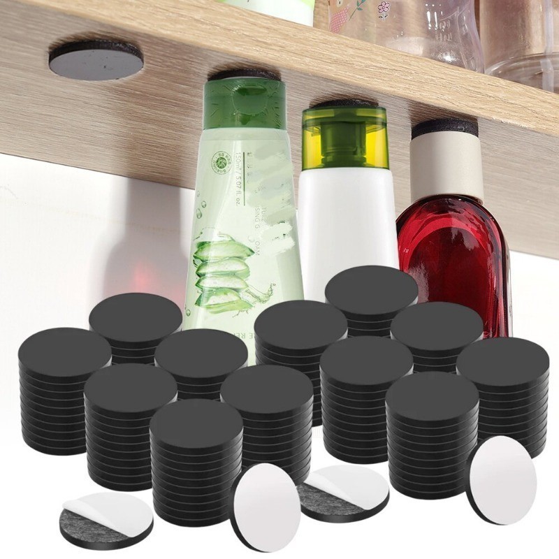 50PCS Square Magnet Sheets - Flexible Sticky Magnet Tape - Self ...