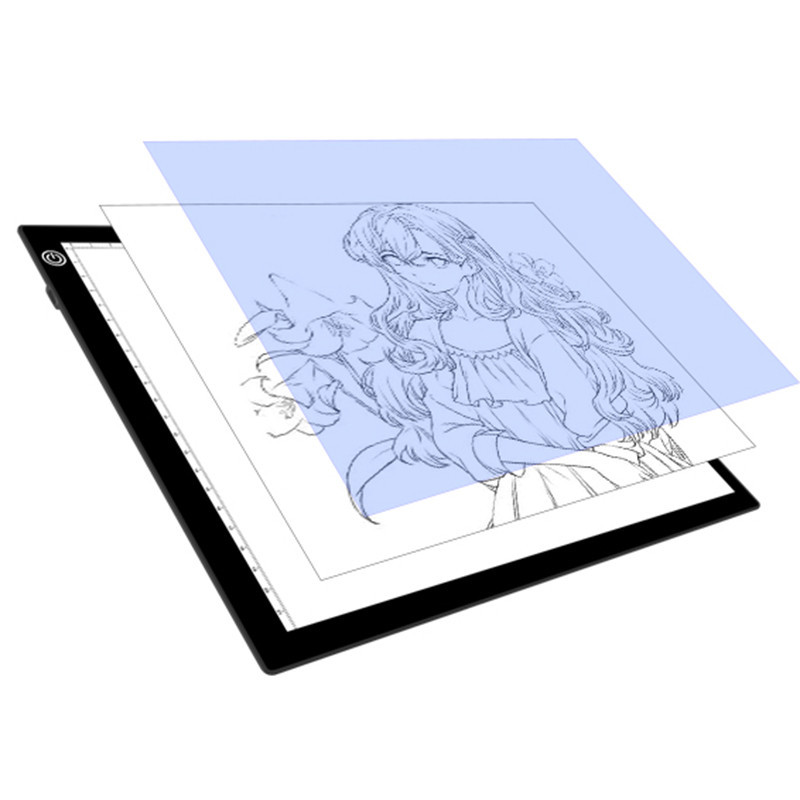 A4/A3 Drawing tablet wacom Digital Graphic Tablet LED Diamond Painting ...