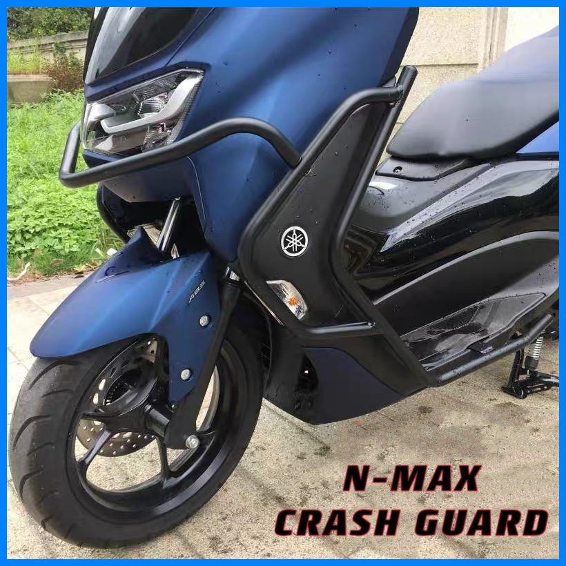 ♥ 1Set Yamaha Nmax V2 V2.1 2020 2021 Full Crash Guard Pure Stainless ...