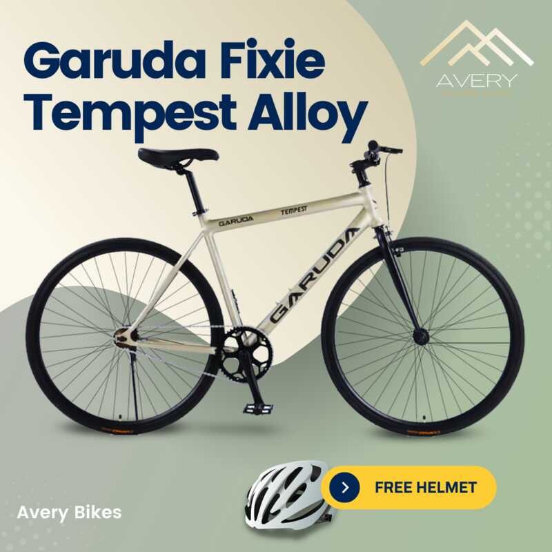 Garuda Fixie TEMPEST Alloy Frame Fixie Bike 700/23C Recreational ...
