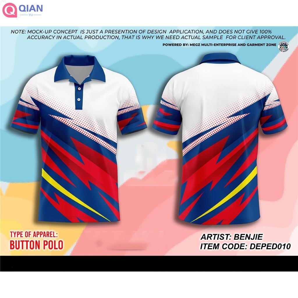 Gender neutral polo SHIRTS FROM THE PHILIPPINES UNIFORM SUBLIMATION ...