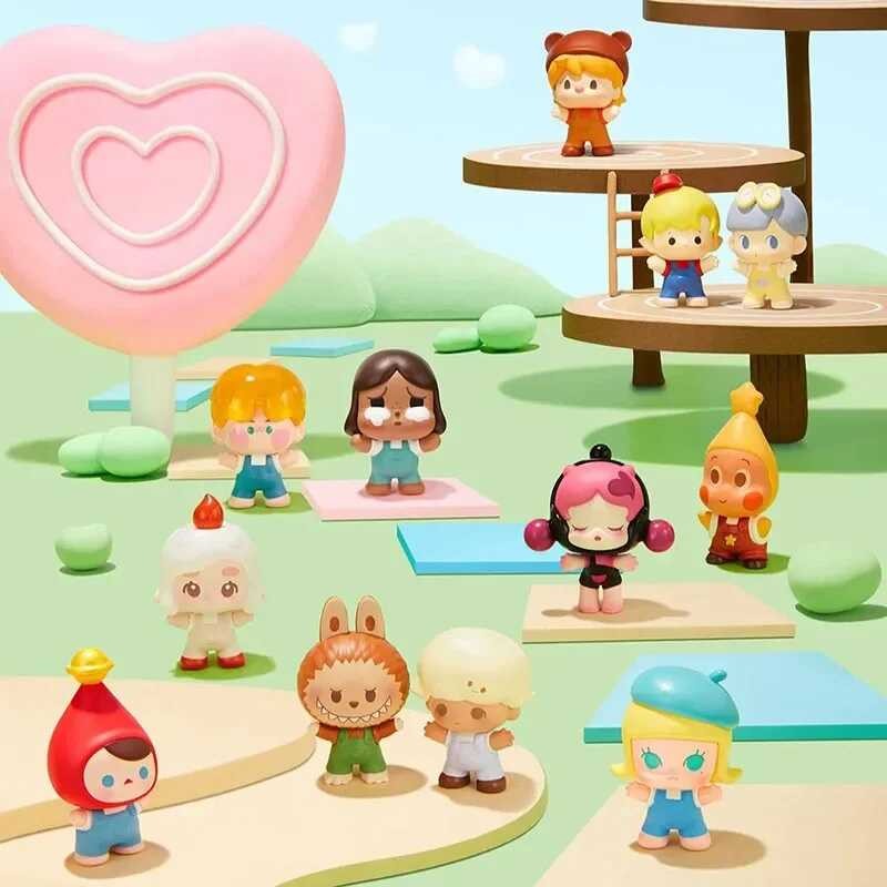 Pop Bean Skullpanda Dimoo Chaka Labubu Stand Up Hug Series Mini Bag ...