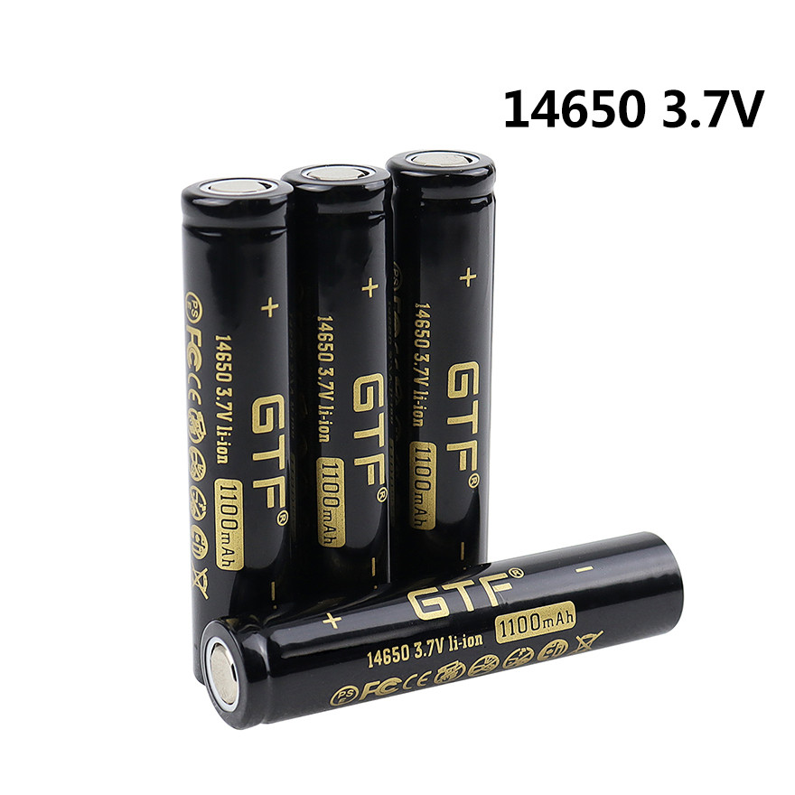Original 3.7V Lithium 1100Mah 14650 Rechargeable Li-Ion For Electric ...