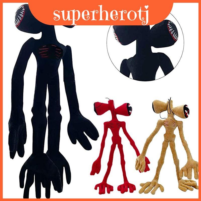 Siren Head 21.6" Plush Toy White Black Stuffed Plush Doll Toy Horror ...