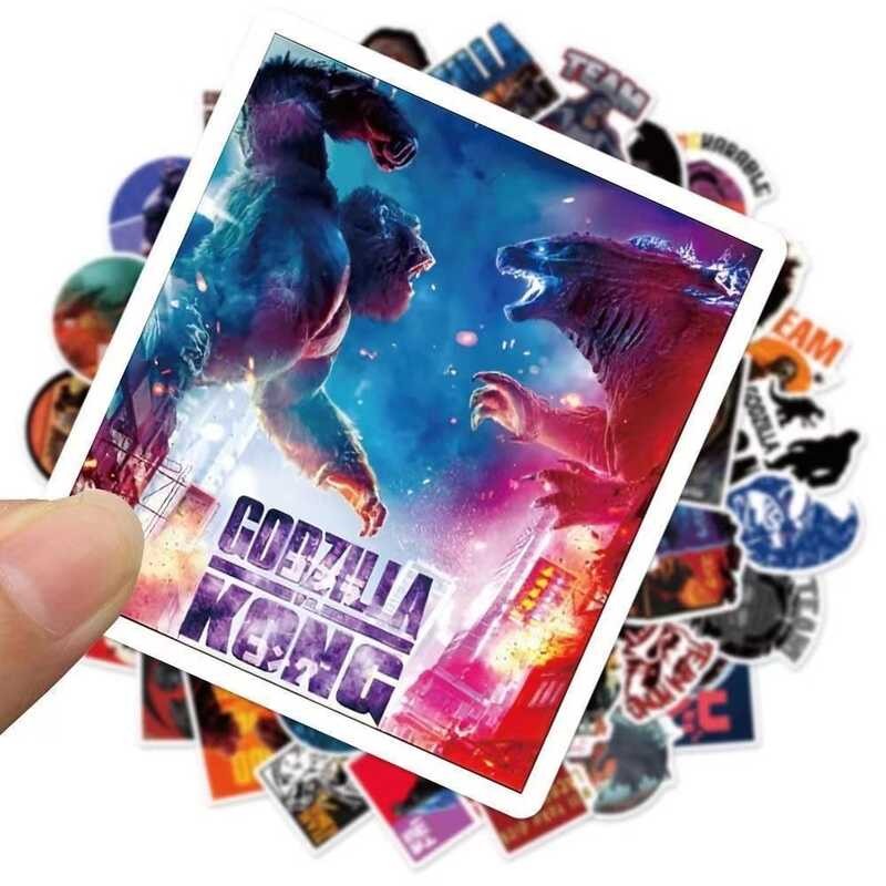 50Pcs ∮ Monster Godzilla Anime Cartoon Graffiti Stickers Decorative ...