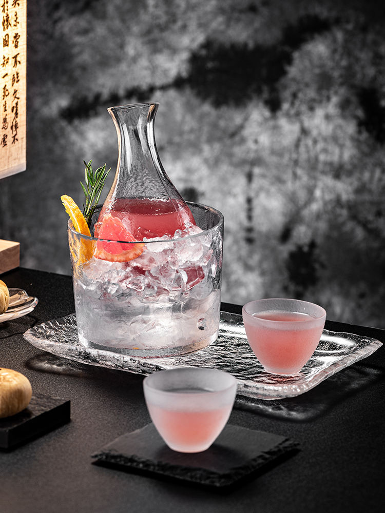 High-looking Fruit Wine Glass, Cocktail Glass Combination Set, Japanese ...