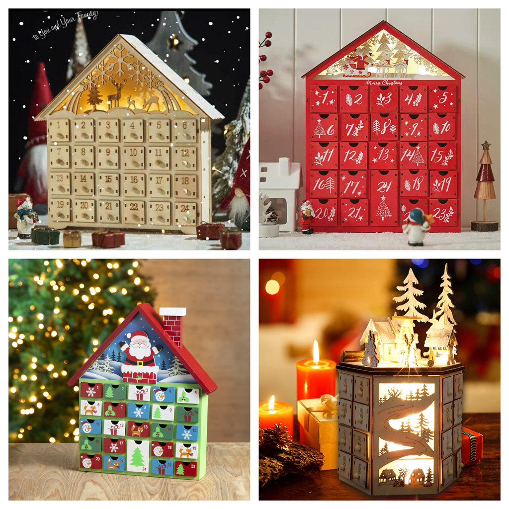 2025 Christmas Eve Christmas Countdown Calendar Blind Box 24 Days Gift ...