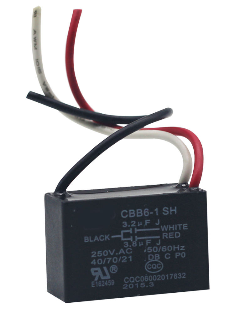 Cbb61 Fan Capacitor Ceiling Fan Speed Regulator Three-Wire Capacitor 3. ...