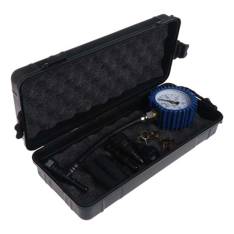 Car Car Fuel Pressure Gauge Car Gasoe Pressure Gauge Meter Tool ...