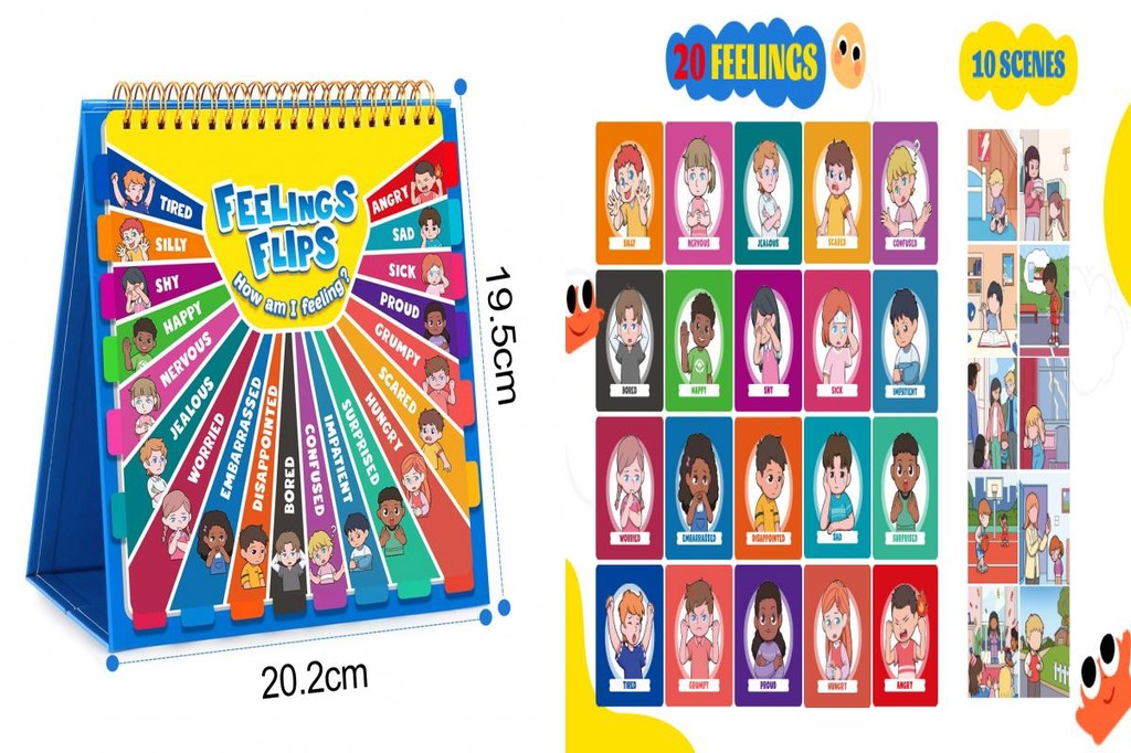 AMAR Children Mood Emotion Chart Social Emotions Book for Kids Emotion ...
