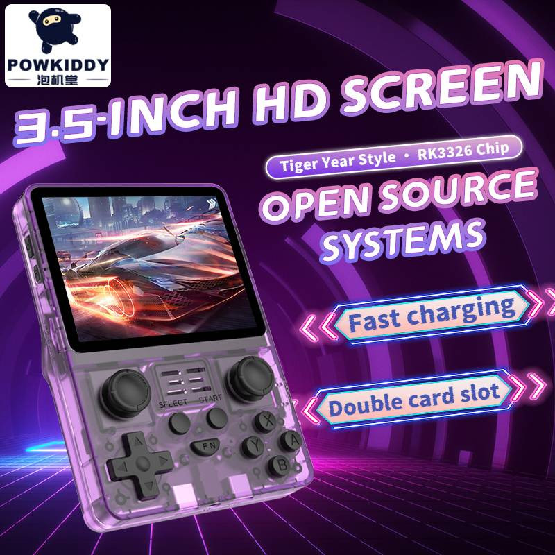 POWKIDDY RGB20SX Handheld Game console 720*720 4-inch open source handheld psp Handheld Mini ...