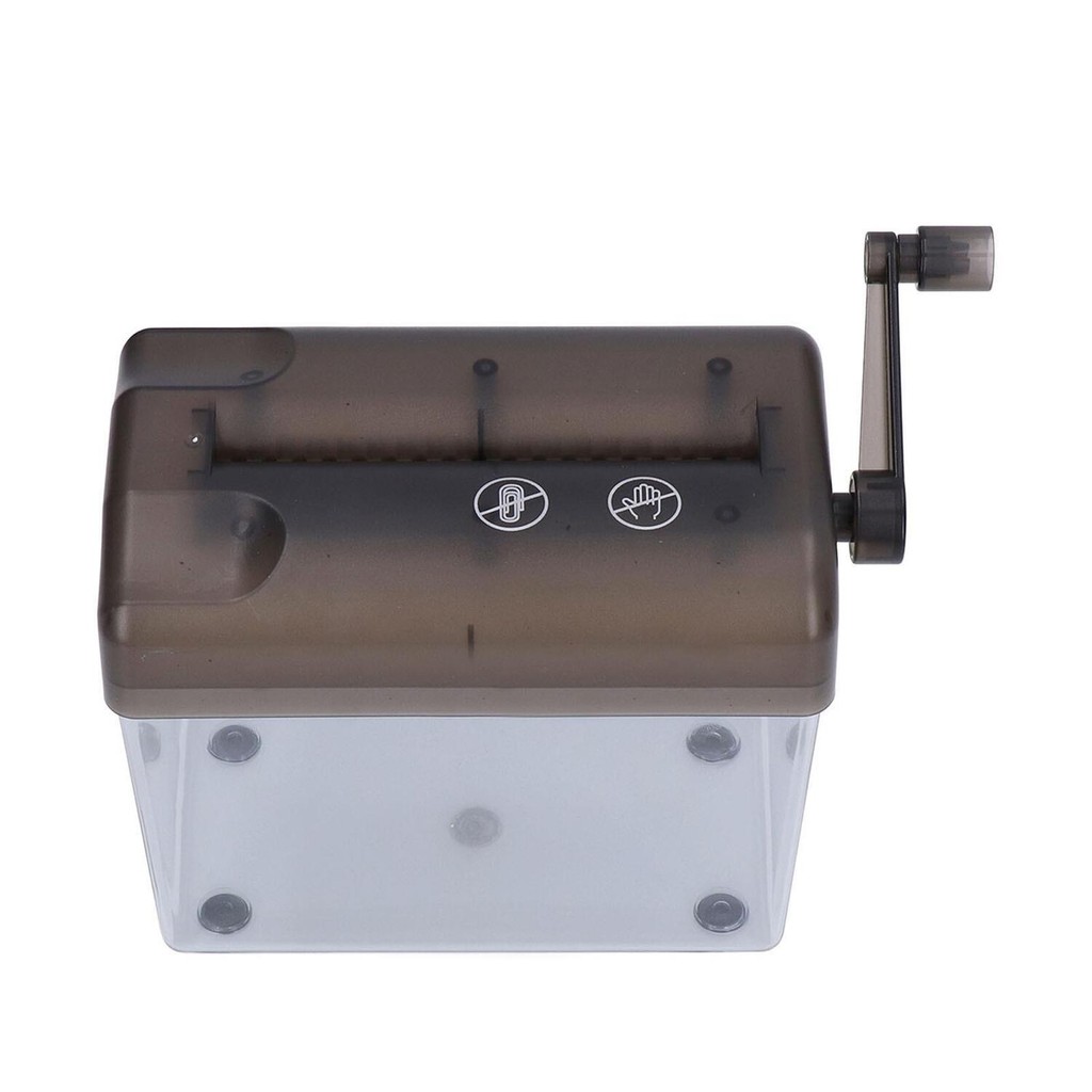 Portable Manual Paper Shredder - Compact Hand Crank Design Easy Use At ...