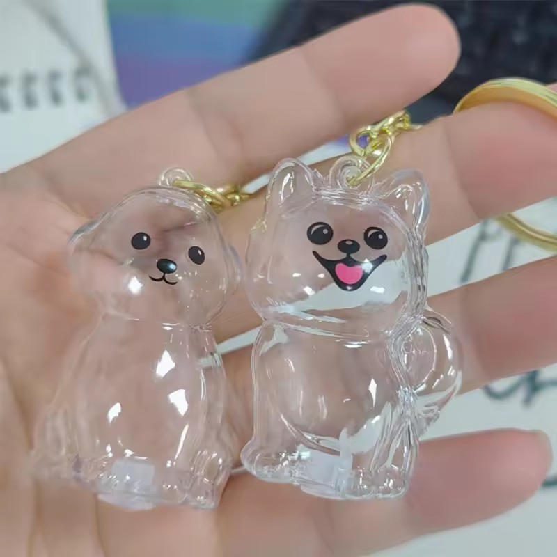 Dog Hair Storage Box Dog Hair Storage Pet Memorial Pendant Dog Keychain ...