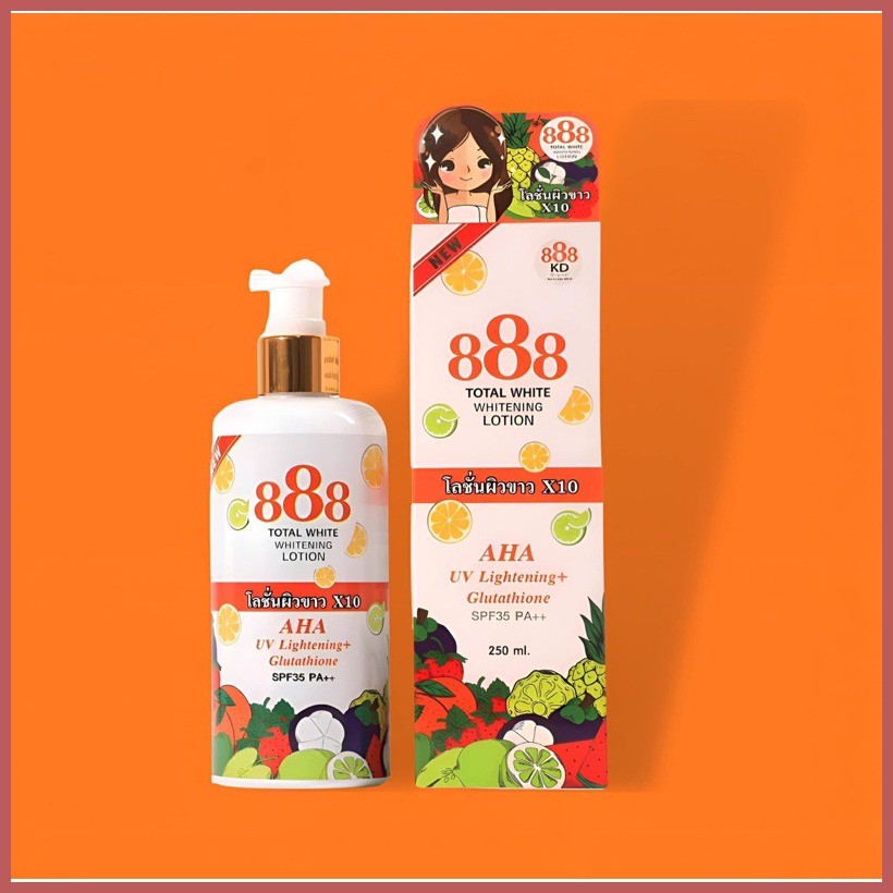☑ ORIGINAL 888 TOTAL WHITE LOTION, SOAP and UNDERARM CREAM | Shopee ...