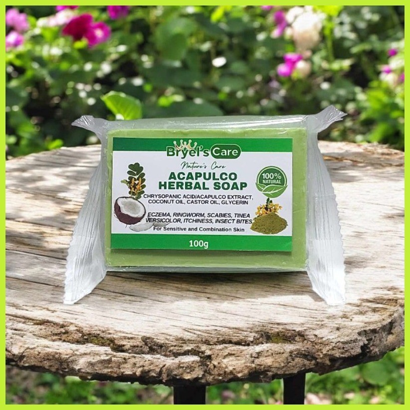 ∛ ☆ Acapulco Herbal Soap 100g Anti Fungal Body Soap(Itchiness,Eczema ...