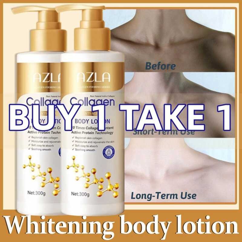 【Buy 1 TAKE 】Azla Collagen Body Lotion With Glutathione Whitening Just ...