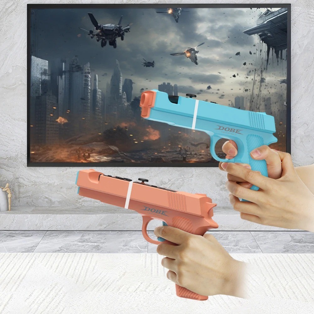 Shooting Game Gun Controller for Switch 2 Joy-Con Game Gun ABS Shooting ...