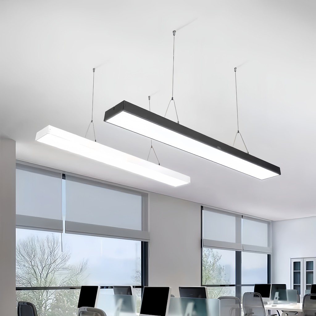 Hanslighting Rectangular Light 30W-75W Led Pendant Wire Lights Office ...