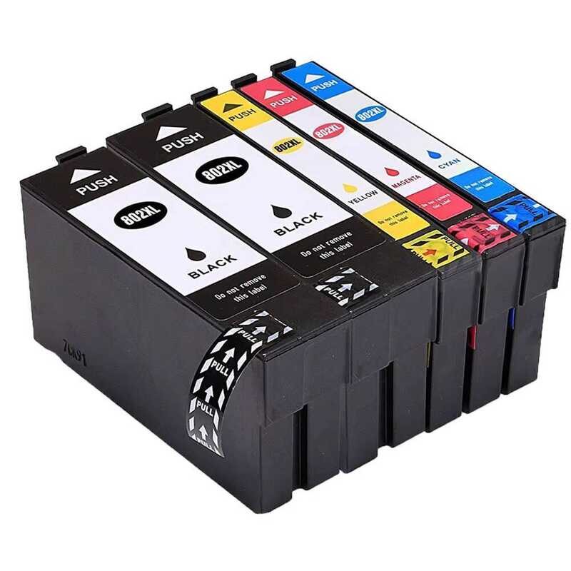 Suitable for EPSON 802 Ink Cartridge WorkForce WF-4720 WF4730 4734 4740 ...