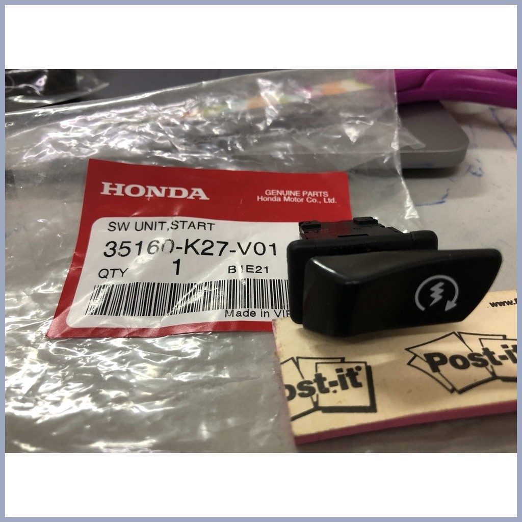∴ Honda Genuine Starter Switch for Beat Fi V2 and Click 125 V1 ...