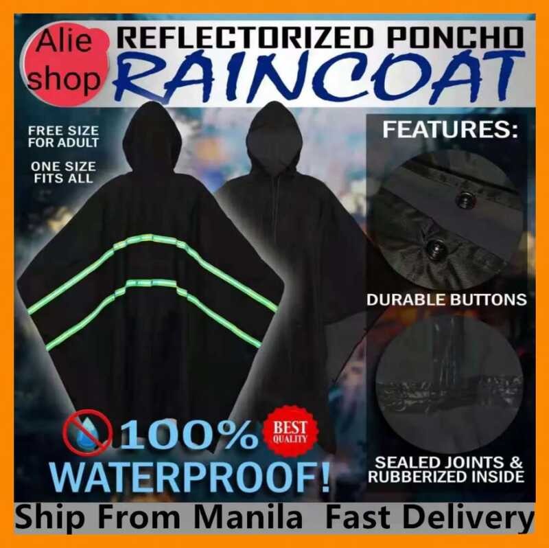 Poncho Raincoat Raincoat Motorcycle Bicycle Ponch Kapote (Makapal ...