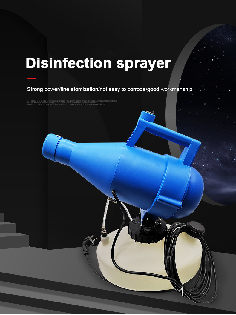 Office Industrial 4.5L Electric ULV Fogger Sprayer, Air Disinfection ...