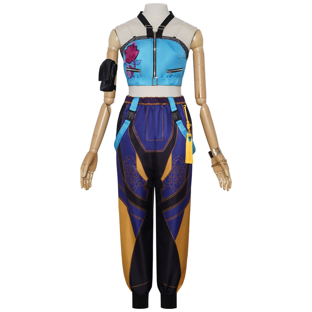 Kpop Demon Hunters Rumi Zoey Mira Cosplay Huntrix Costume For Girls ...