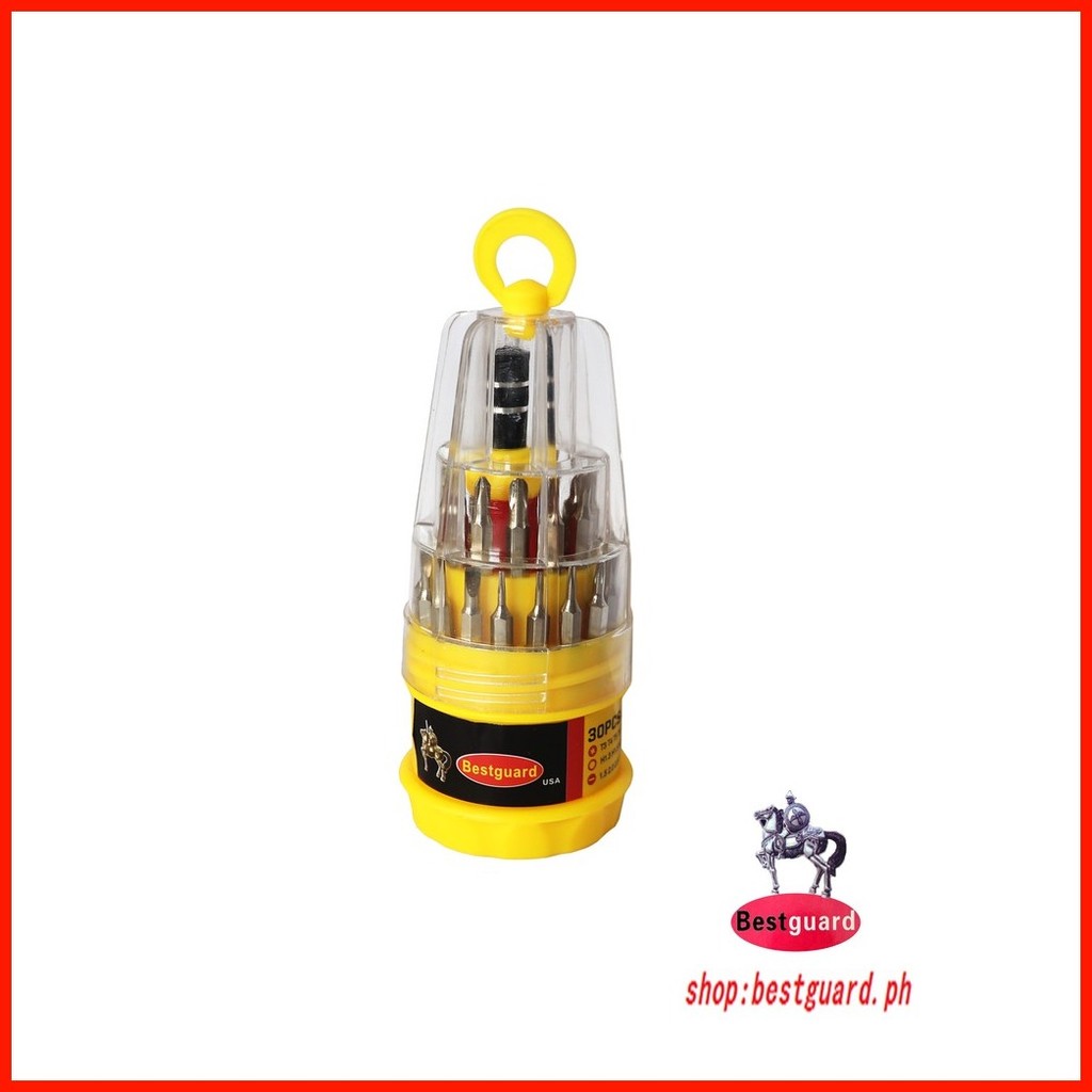 ∝ Bestguard C491 Screwdriver Set (30PCS) | Shopee Philippines
