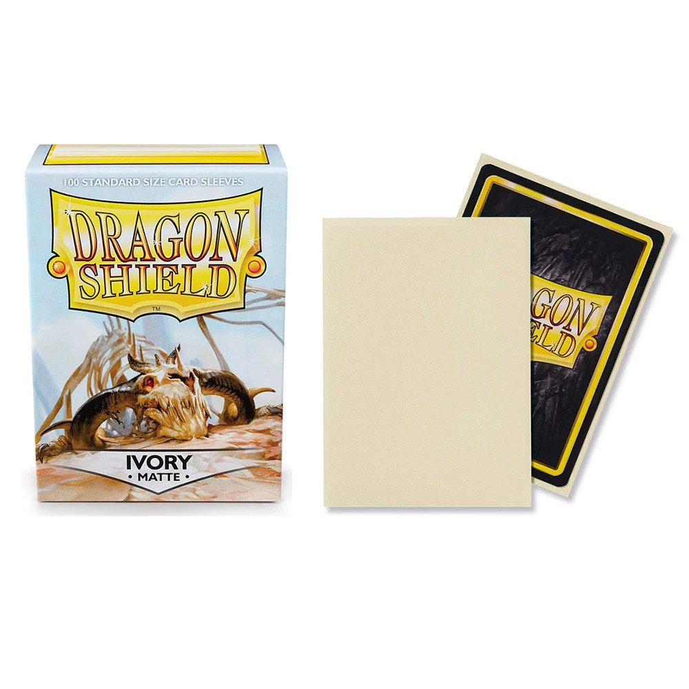 Dragon Shield Sleeves Matte Purple/Ivory/Crimson/Gold/Black/Clear ...