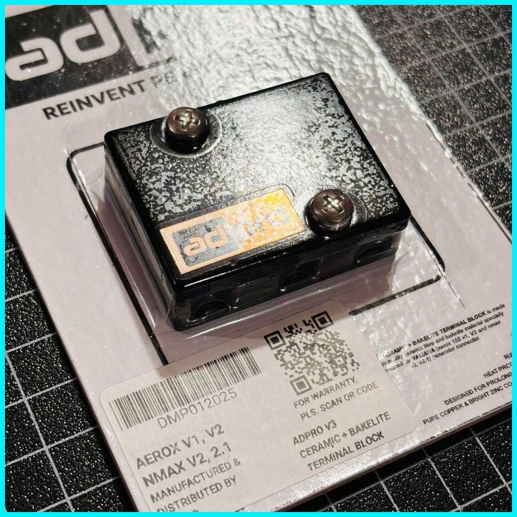 ADPRO V3 CERAMIC + COMPOSITE TERMINAL BLOCK for AEROX V1 V2, NMAX V1 ...